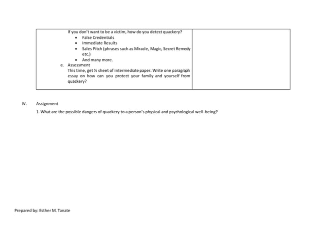 Detailed Lesson Plan (5A's) | DOCX