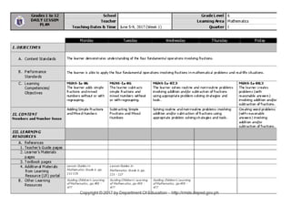 Dlp math 6 q1 w1 3 | PPT