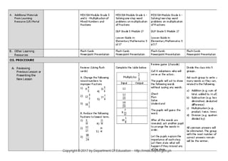 Dlp math 6 q1 w1 3 | PPT