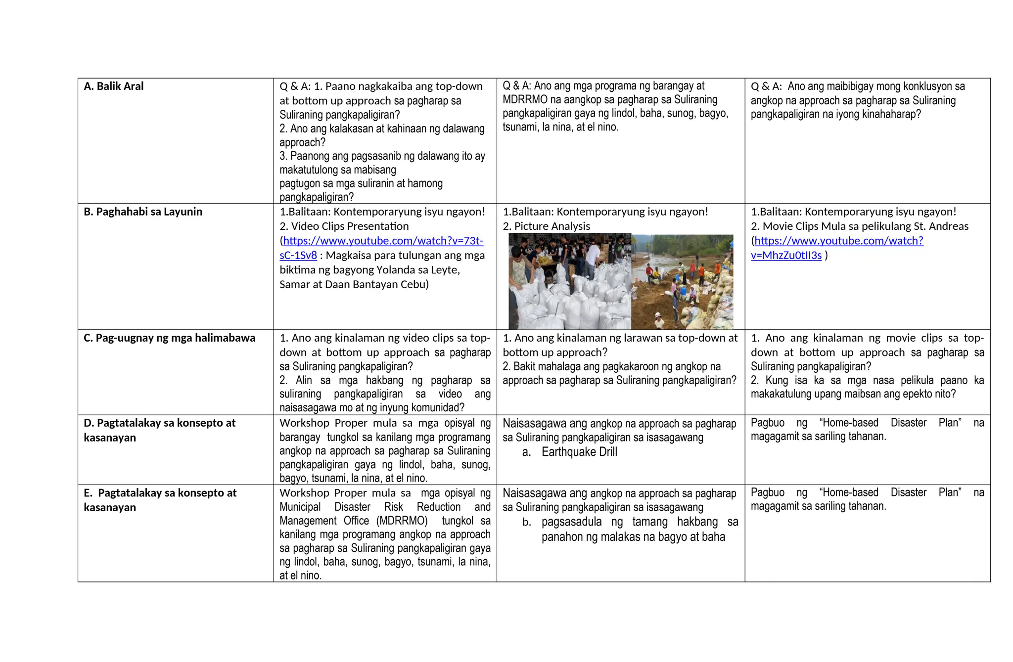 daily lesson plan in araling panlipunan 10 | DOCX