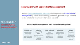 DLP Solutions Protection | Seclore | PPTX