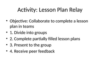 Lesson_Planning_Training_Module.pptx123456 | PPTX