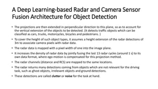 Deep Learning’s Application in Radar Signal Data II | PDF