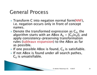 Reasoning in Description Logics | PDF