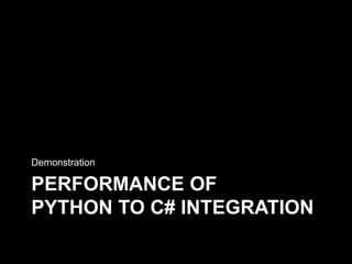 Dynamic Language Performance | PPTX | Programming Languages | Computing