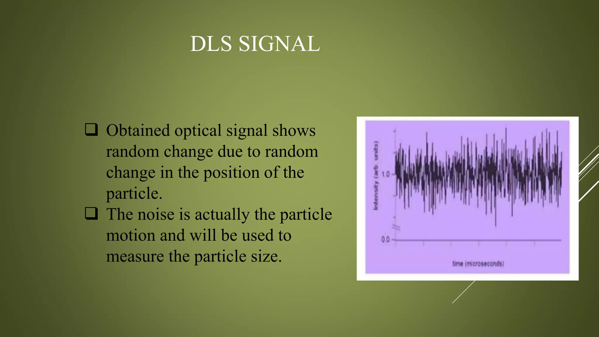 DLS dynamic light scattering | PPTX