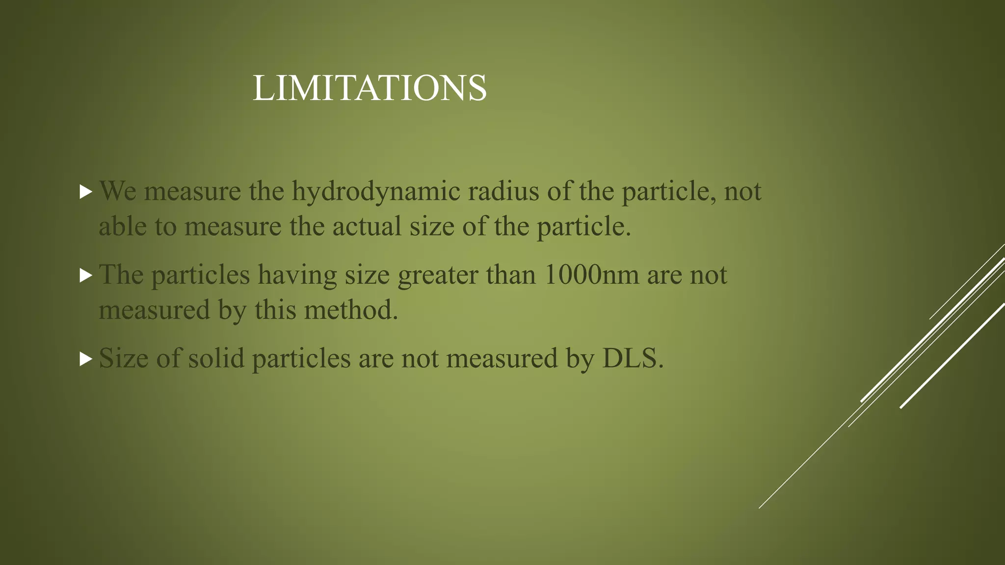 DLS dynamic light scattering | PPTX