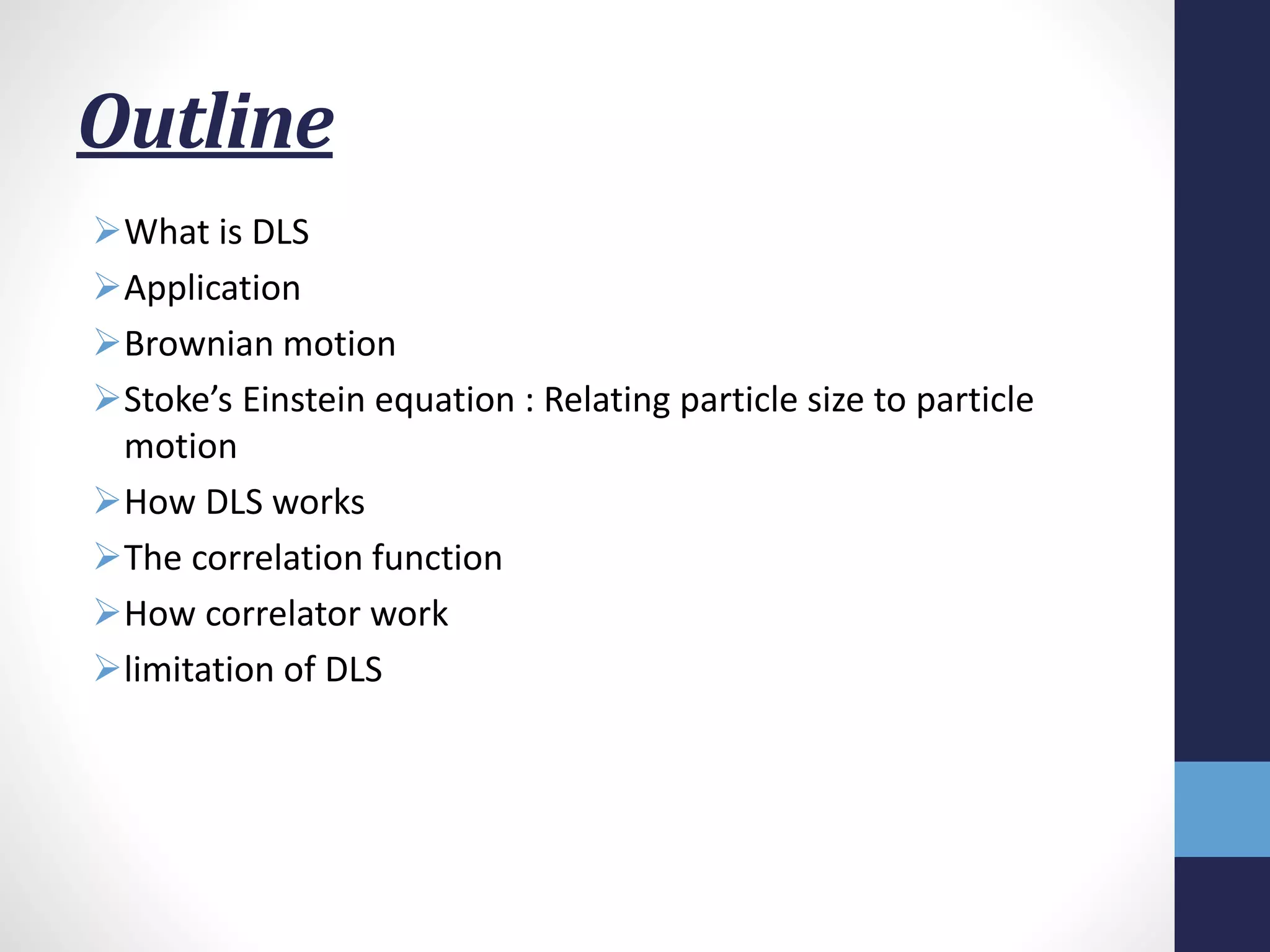 Dynamic Light Scattering | PPTX