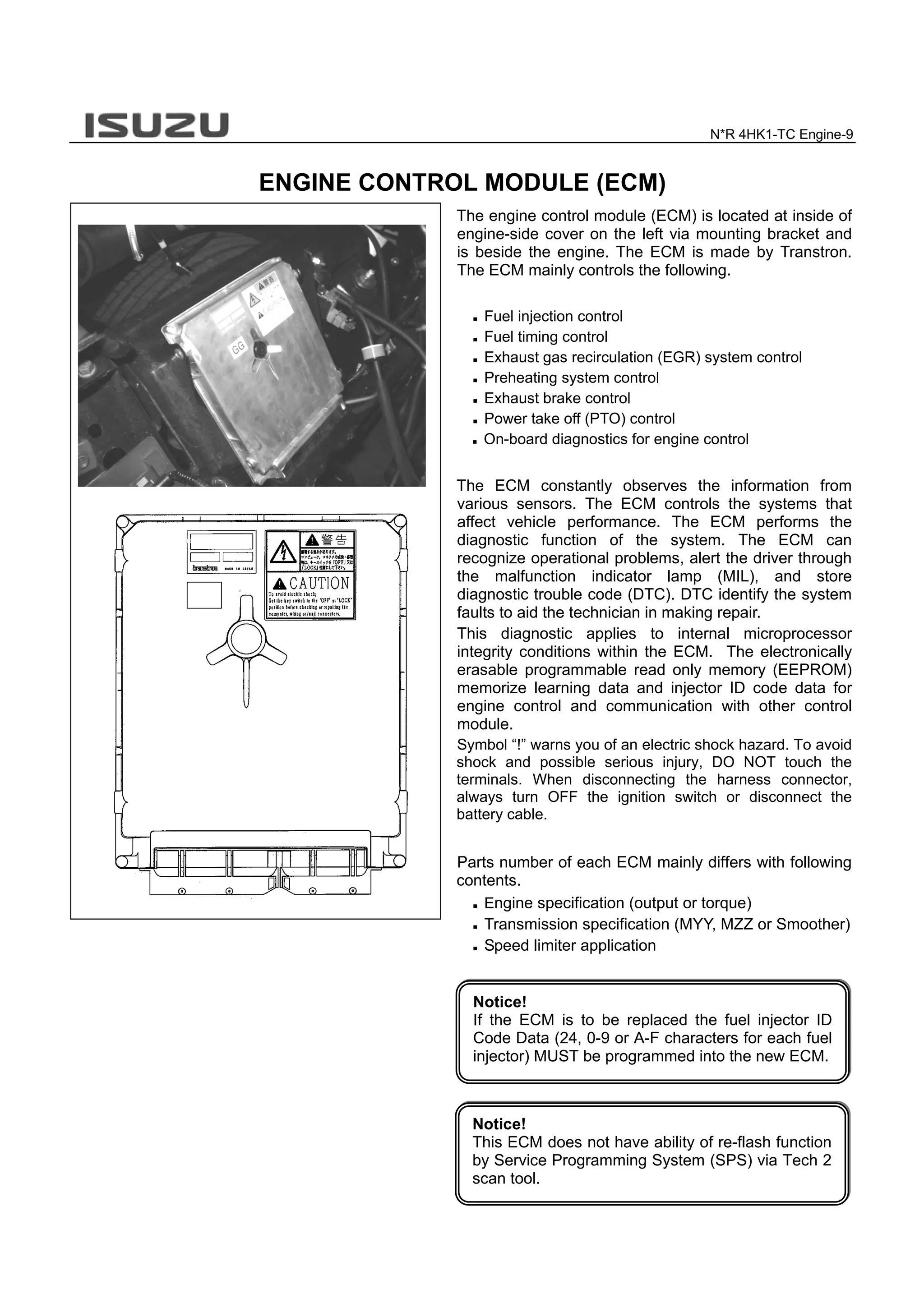Dlscrib.com npr manual-y-diagrama-motor-isuzu-7294hk1trainingpdf | PDF