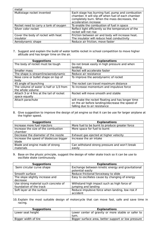 Modification Physics SPM | PDF | Physics | Science