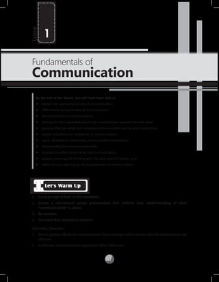 Oral Communication in Context | PDF