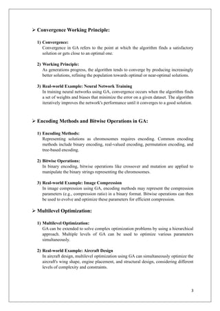 4: Soft Computing: Genetic Algorithm (GN) | PDF