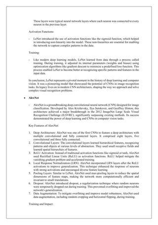 Unit 5: Convolutional Neural Networks - CNN | PDF