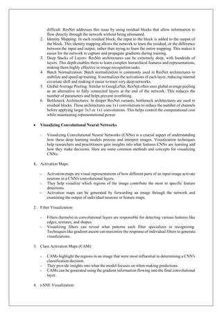 Unit 5: Convolutional Neural Networks - CNN | PDF