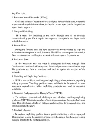 Unit 6: Introduction to Deep Learning & RNN | PDF