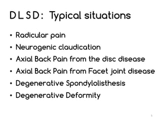 Degenerative Lumbar Spine Disease | PDF | Physical Therapy | Wellness