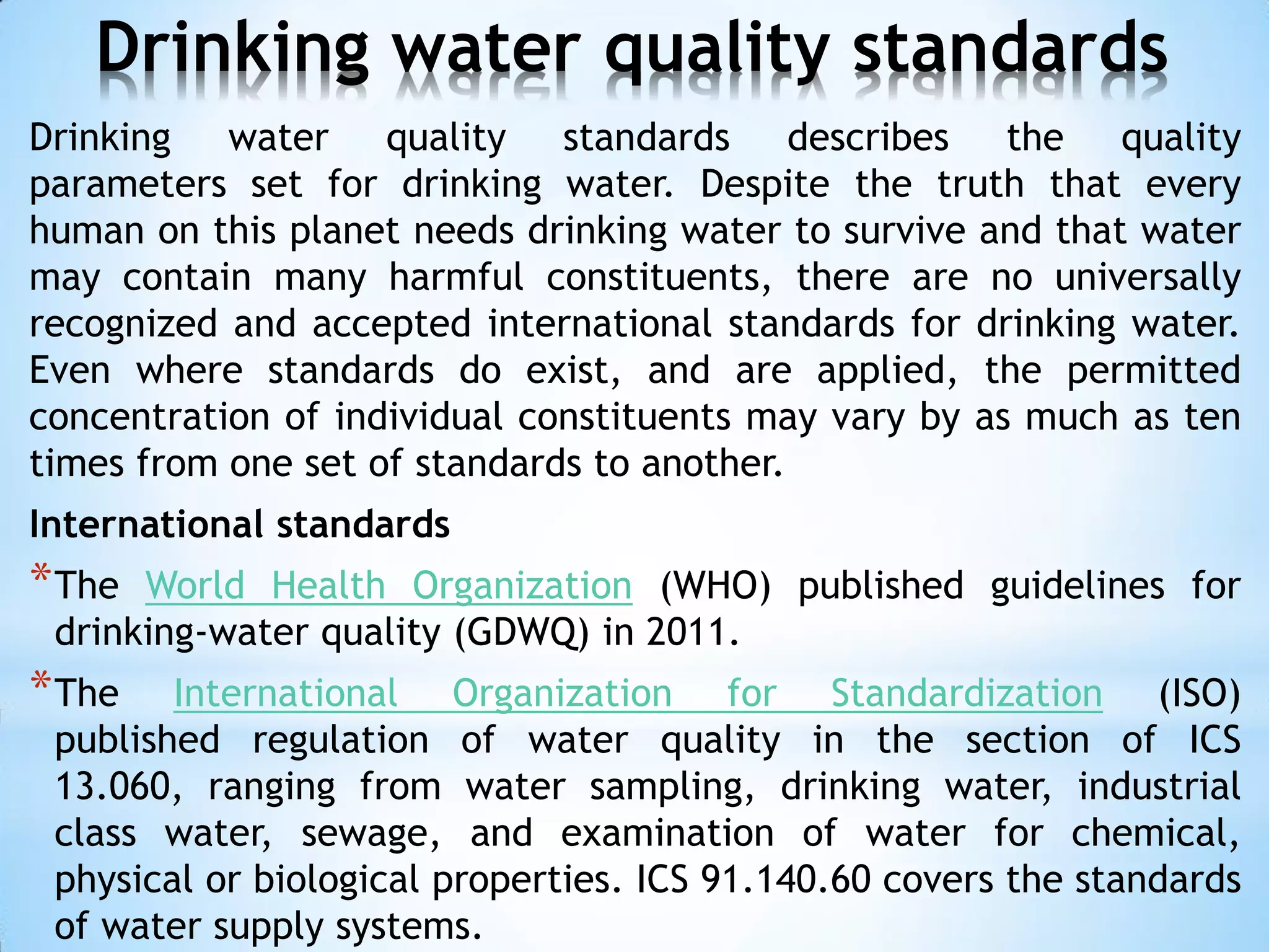 Water Quality | PDF