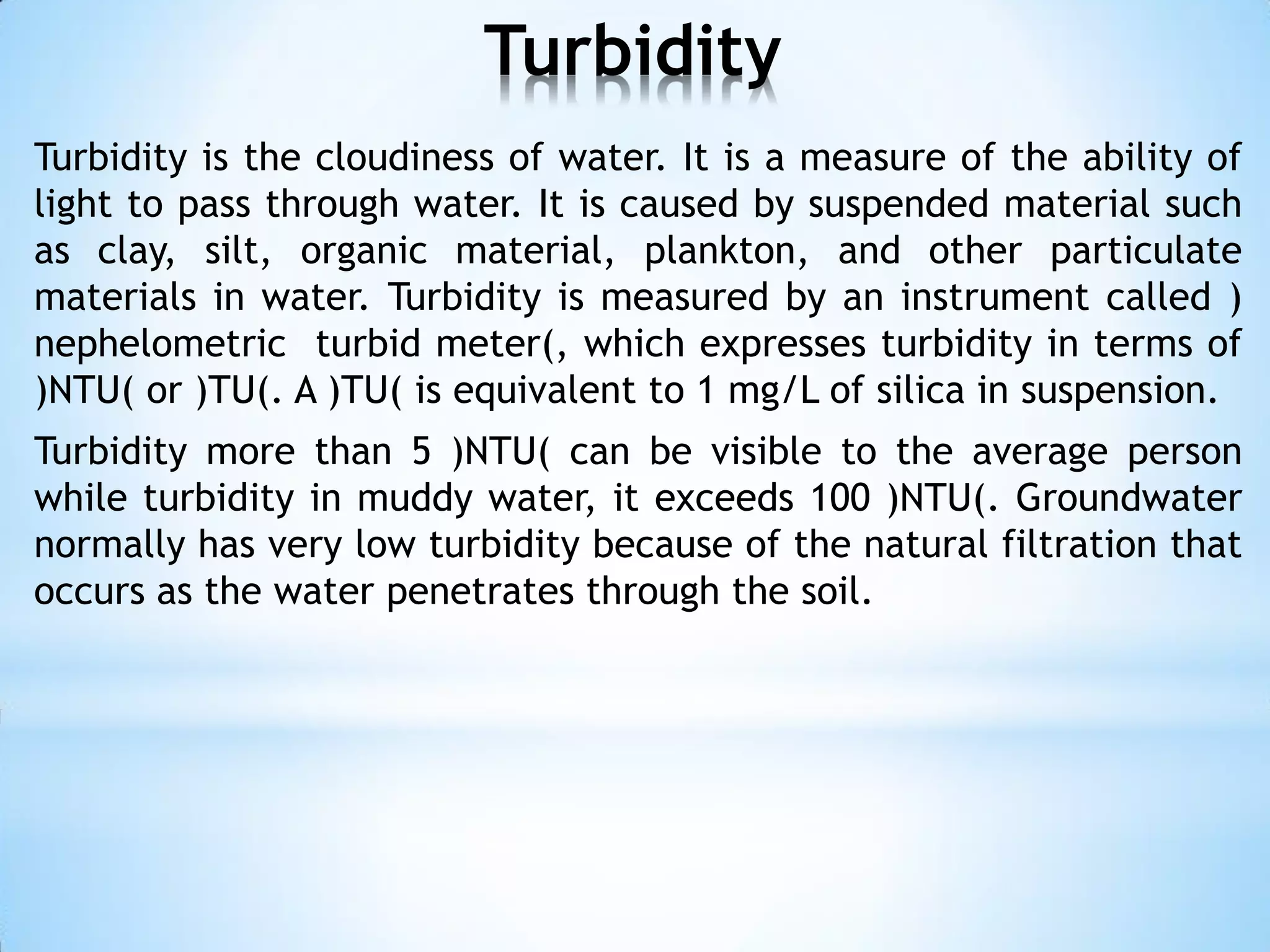Water Quality | PDF