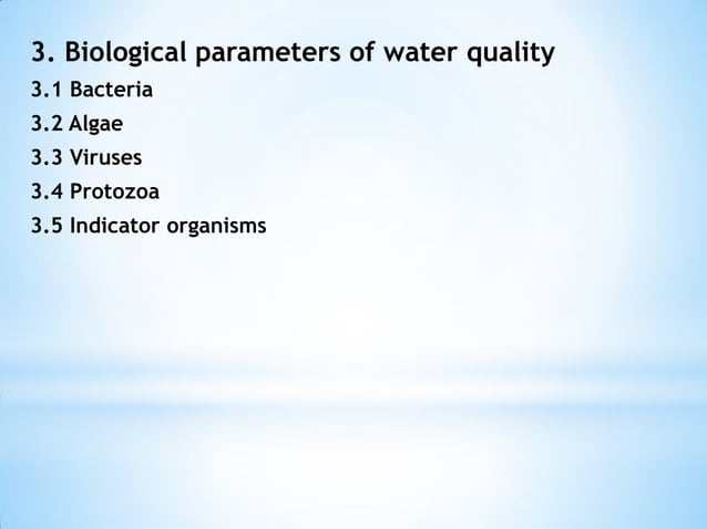 Water Quality | PDF | Science