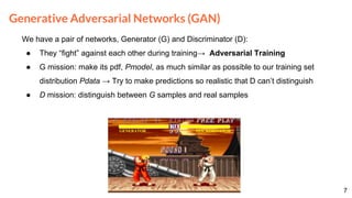 Generative Adversarial Networks (D2L5 Deep Learning for Speech and ...