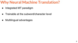 Neural Machine Translation (D3L4 Deep Learning for Speech and Language UPC 2017) | PDF ...