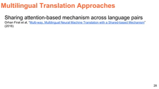 Advanced Neural Machine Translation (D4L2 Deep Learning for Speech and Language UPC 2017) | PPT