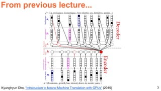 Advanced Neural Machine Translation (D4L2 Deep Learning for Speech and ...