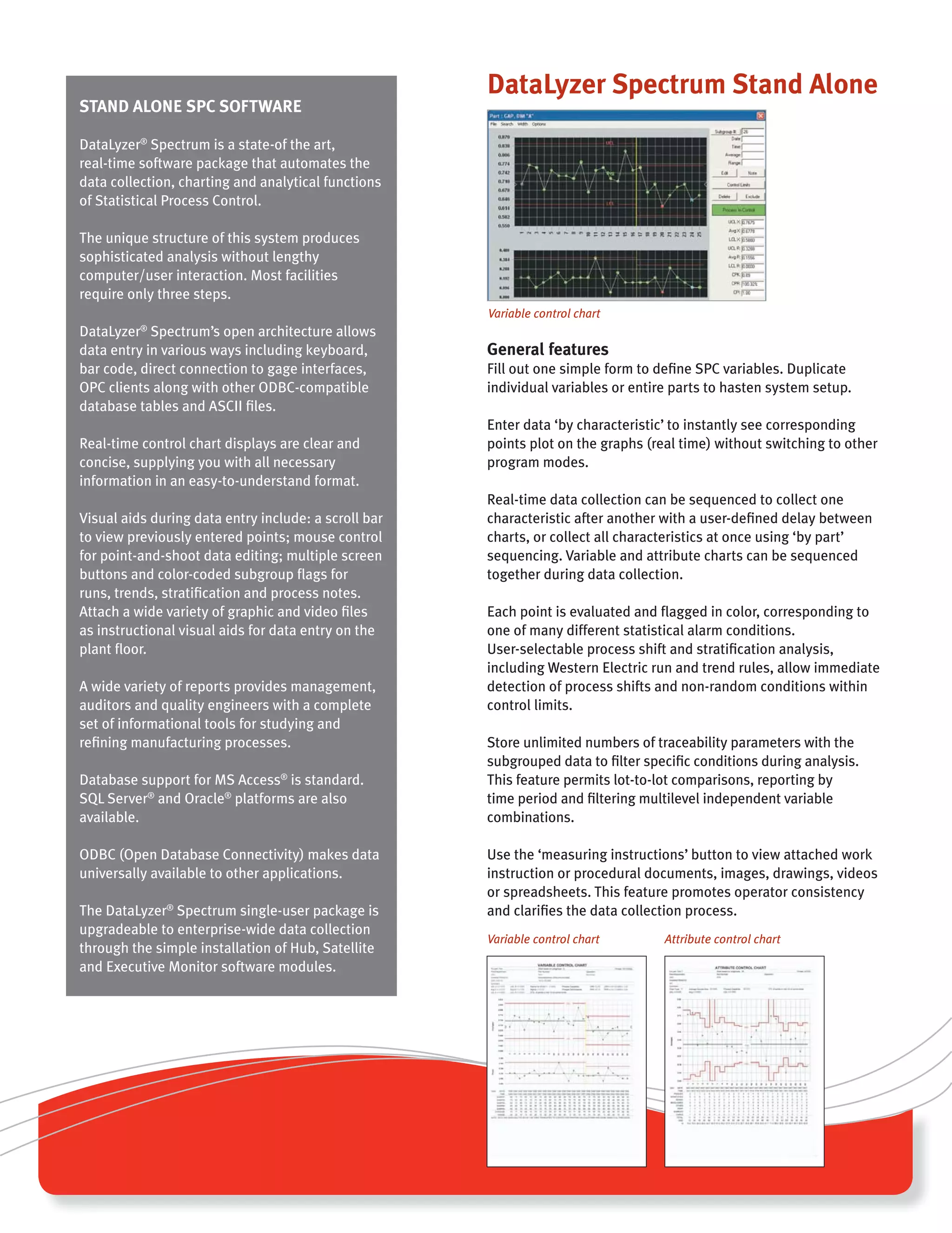 DataLyzer Spectrum Brochure | PDF