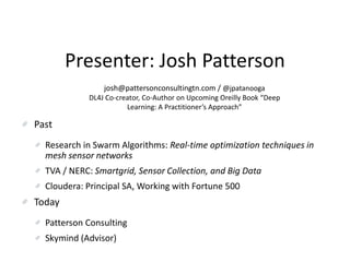 Building Deep Learning Workflows with DL4J | PPT