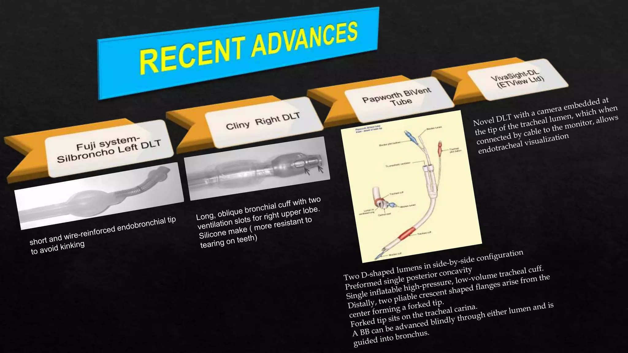 Double Lumen Tubes | PPTX