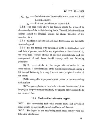 Dlt 5195-specification-for-design-of-hydraulic-tunnels quy pham tk ham ...
