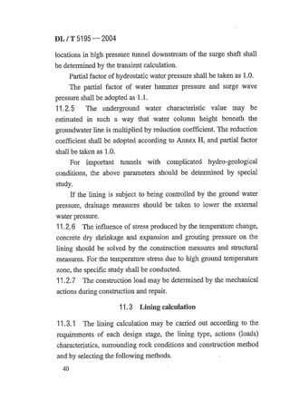 Dlt 5195-specification-for-design-of-hydraulic-tunnels quy pham tk ham ...