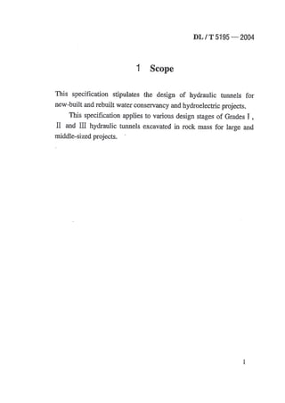 Dlt 5195-specification-for-design-of-hydraulic-tunnels quy pham tk ham ...