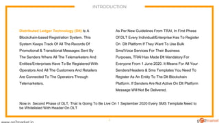 Content Template Guideline on DLT | PPTX | Business Banking & Finance ...
