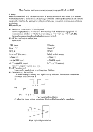 DLT645 protocol english version | DOC
