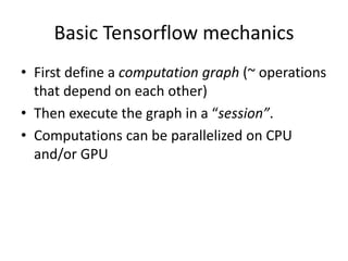 Deep learning with Tensorflow in R | PPTX