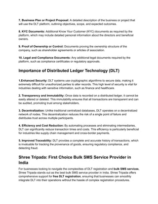 DLT registration process and documents list.pdf