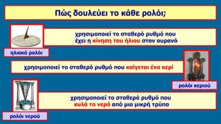 Η μέτρηση του χρόνου | PDF