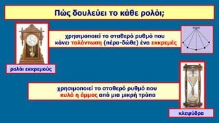 Η μέτρηση του χρόνου | PDF