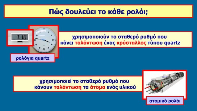 Η μέτρηση του χρόνου | PDF