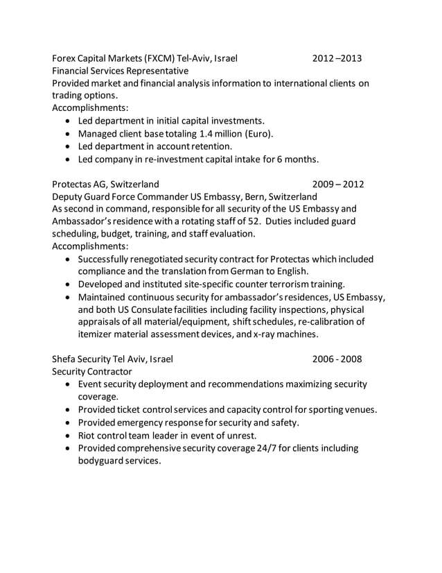 Gregory Levenfeld resume | DOCX