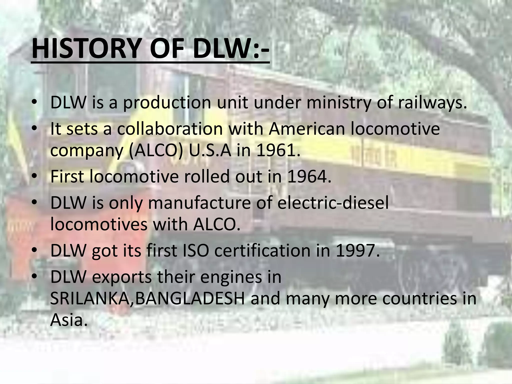 Dlw short ppt | PPTX