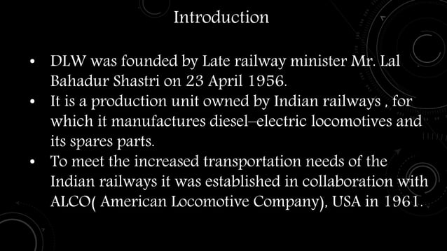 Dlw summer training presentation | PPT