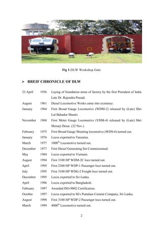 Dlw summer training report 2018(2) | PDF