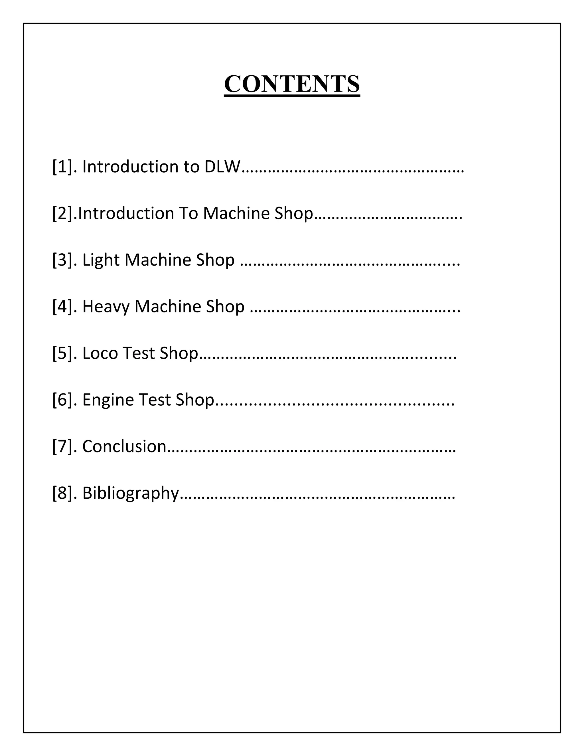DLW vocational training report | PDF