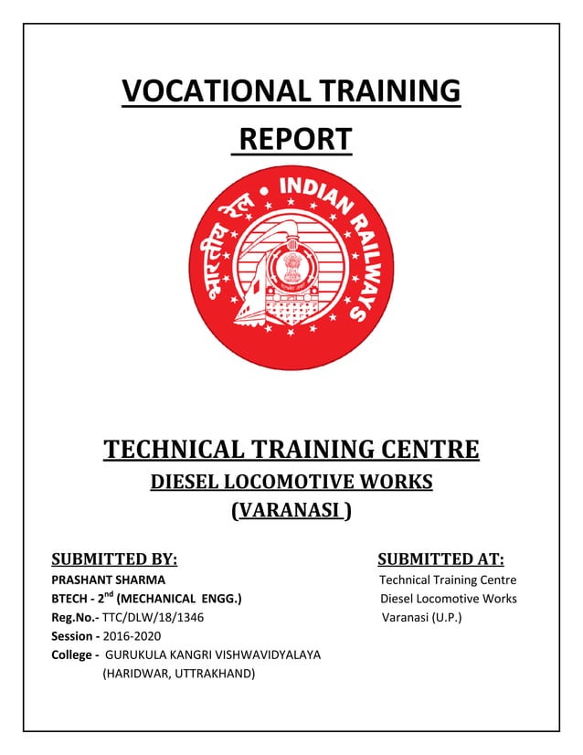 DLW vocational training report | PDF | Vocational Training | Careers
