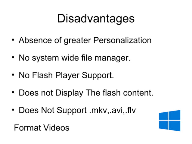Microsoft Windows Operating System. | PPT