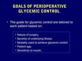 Perioperative Management of Diabetic Patient - Dr PSN Raju | PPT ...