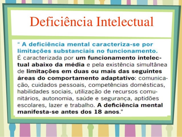 Deficiência Intelectual/Mental