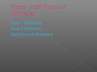 Diabetic mellitus | PPT